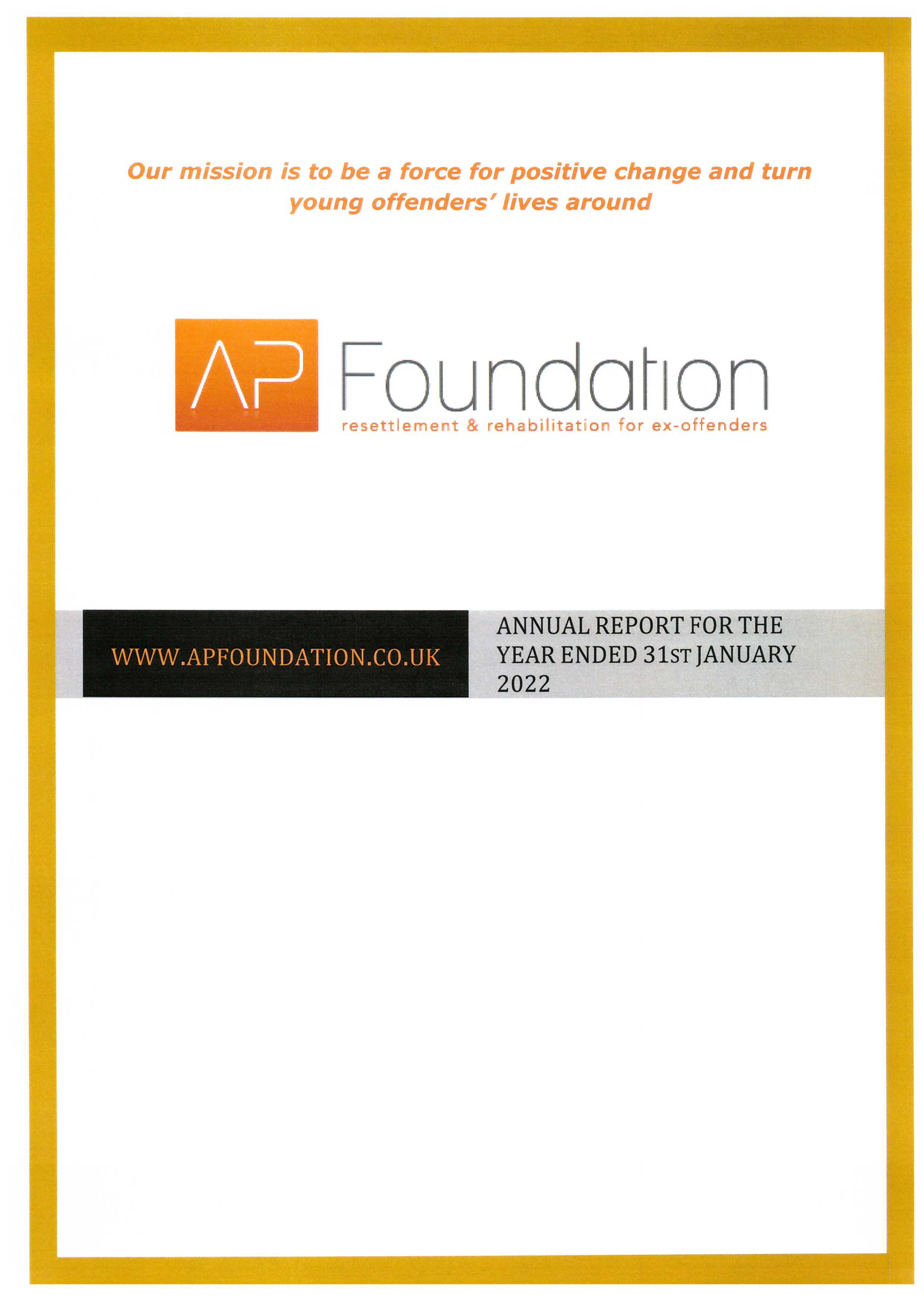 AP Foundation | Help and Support